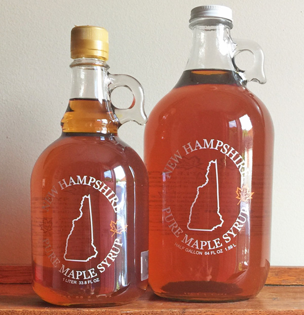 Maple Syrup in Gallone Glass Bottles - Lost Nation Maple